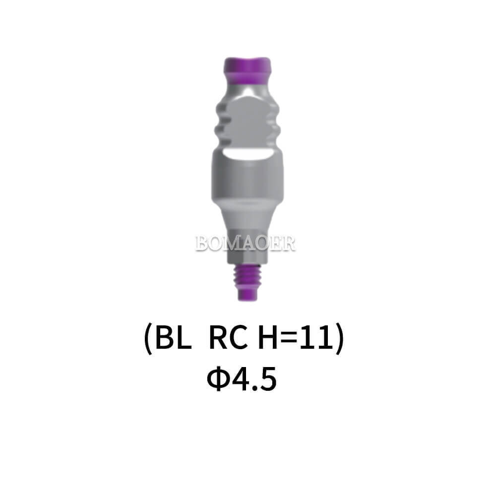 1PC Straumann Compatible Dental BL RC Impression Cap Φ4.5 H=11MM Closed ...