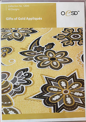 Gifts of Gold Appliqué by OESD | eBay