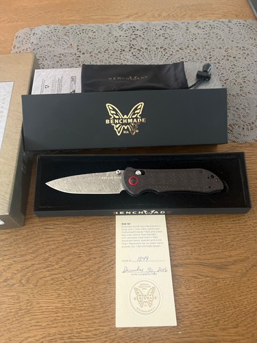 BENCHMADE Stryker 908-161 gold Class Damasteel | eBay