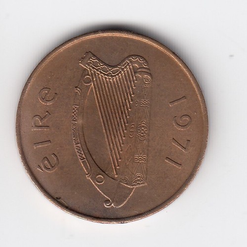 1971 IRELAND 2p Nice UNCirculated Condition Extremely Nice Coin (2919 ...