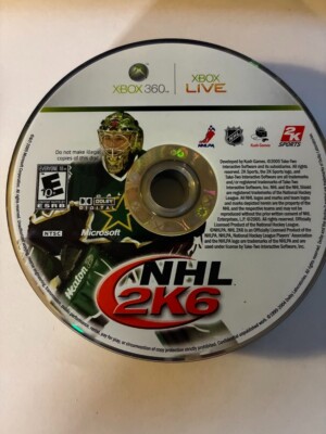NHL 2K6 (Microsoft Xbox 360, 2005) | eBay