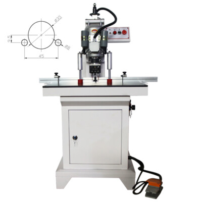 110V Pneumatic Hinge Boring Insertion Machine φ35mm Single Head Hinge ...