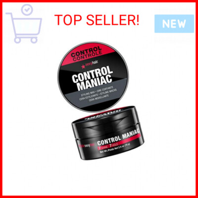 SexyHair Style Control Maniac Styling Wax | Provides Definition | Long ...