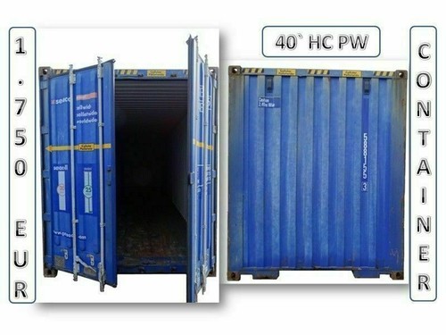 40`HCPW Palettenbreite Container SEACELL Lagercontainer Seecontainer ...