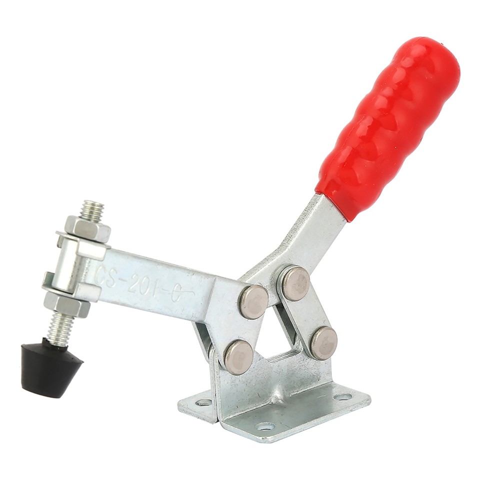 (201-C)1Pcs Carbon Steel Vertical Fixture Horizontal Toggle Clamp Hand ...