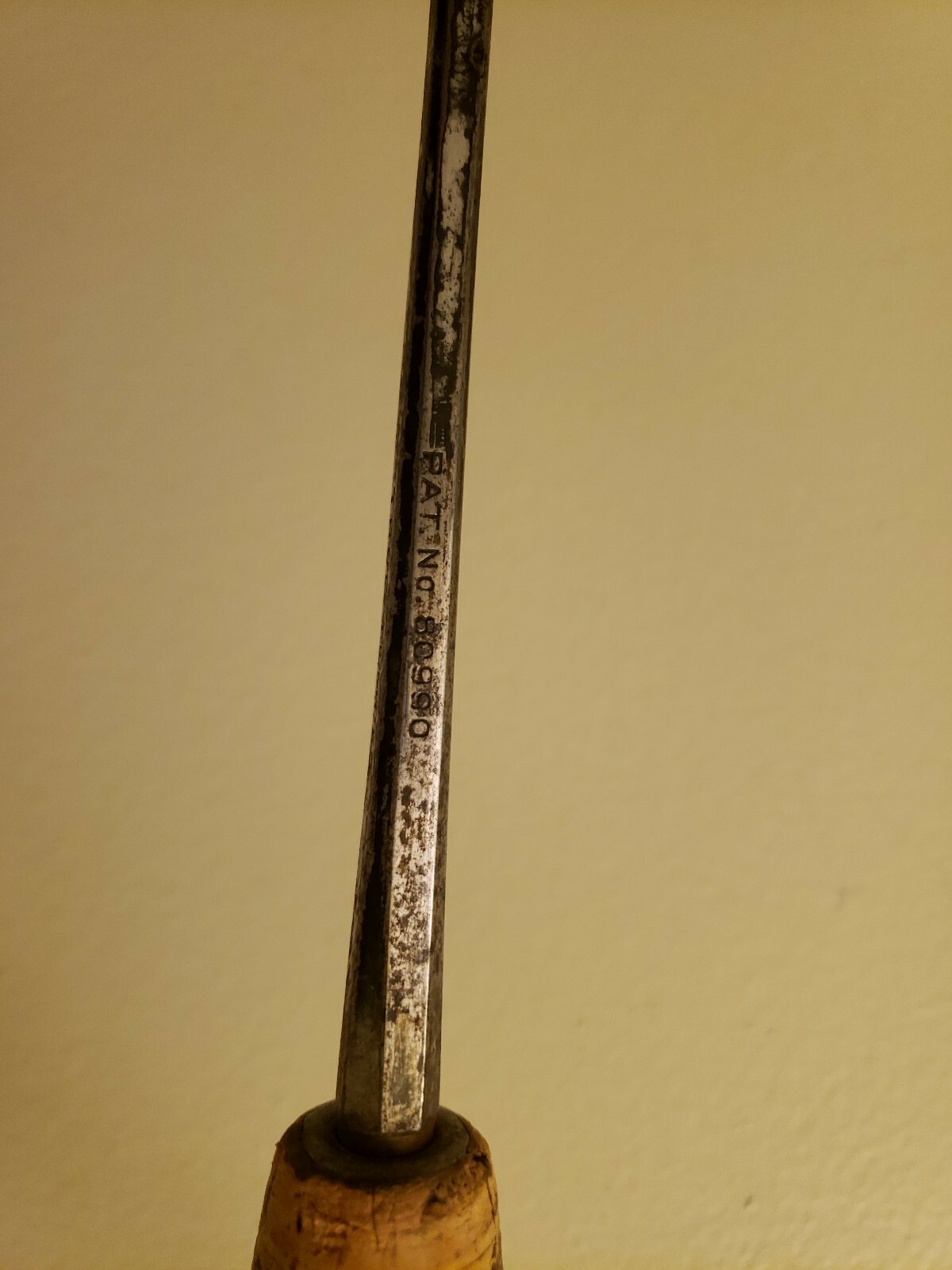 Vintage True Temper Metal Casting Rod 61" long | eBay