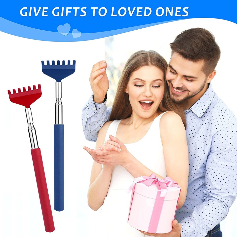 3 Pack Bear Claw Telescopic Metal Extendable Back Scratcher Back ...