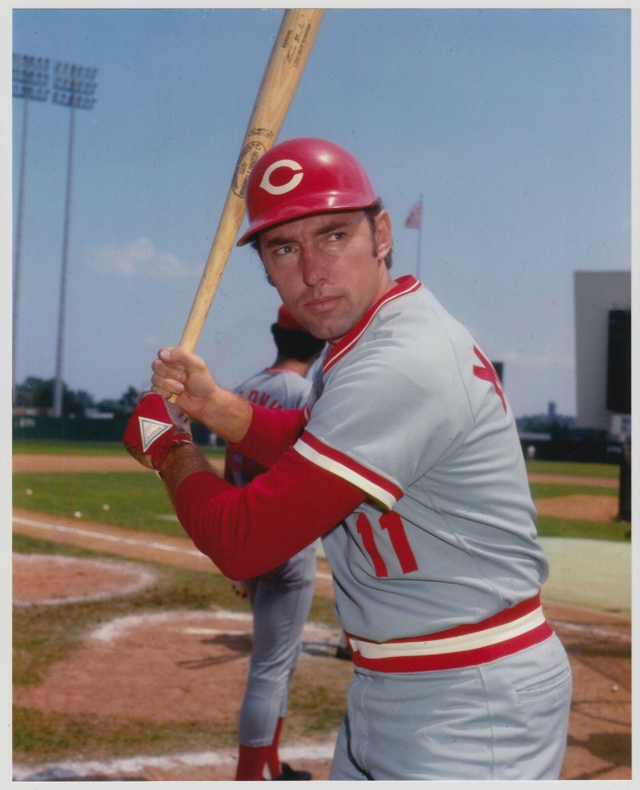 DENIS MENKE 1973 REDS QUALITY REPRINT 8X10 PHOTO FROM ORIGINAL TOPPS ...
