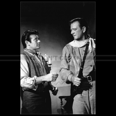 Photo F.012974 JOHN WAYNE & STUART WHITMAN (THE COMANCHEROS) 1961 | eBay