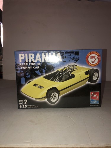 AMT Piranha Funny Car Model Kit Sealed Drag Car Retro Deluxe #38176 ...