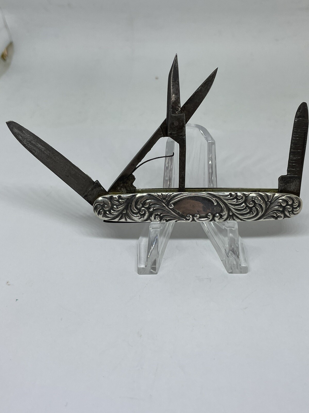 Vintage Sterling Silver Pocket Knife E. W. Company Germany | eBay