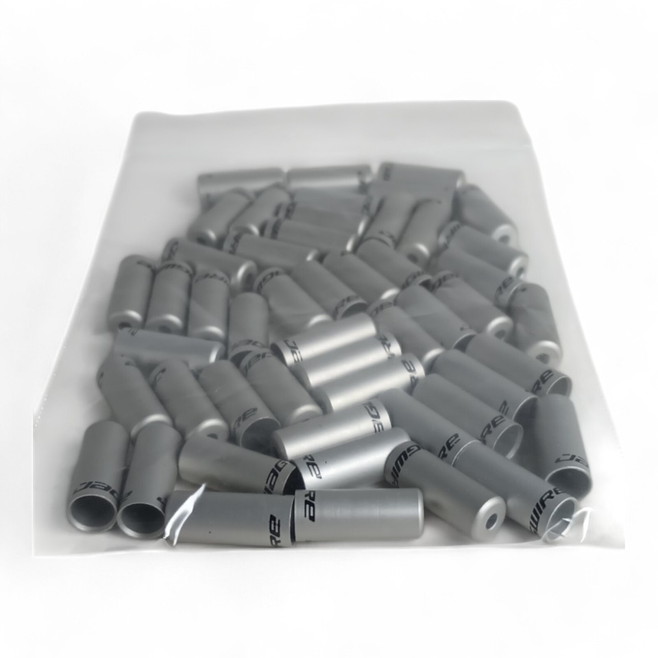 Jagwire Sealed Silver Alloy Outer Cable End Caps Brake Housing for 5mm ...