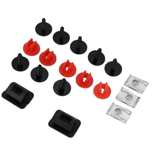 For Volvo V40 18pcs Splash Guard Mounting Package Direct Replacement ...