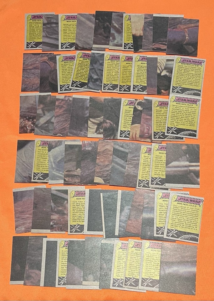 1977 Topps Star Wars Complete SERIES 1-4 Vintage Card Set *CgC605* | eBay