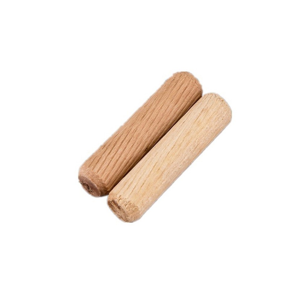 200 Pcs Wood Dowel Straight Fluted Wooden Dowel for Furniture ...