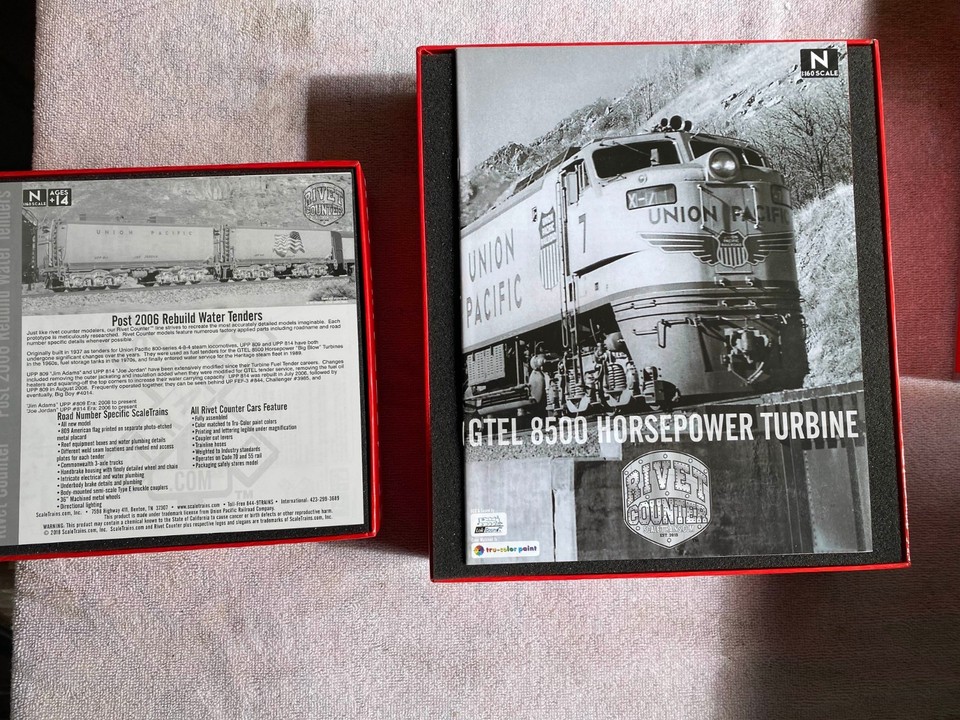 N Scale Union Pacific GTEL 8500 - STX30591 - STX30021 - Scale Trains | eBay