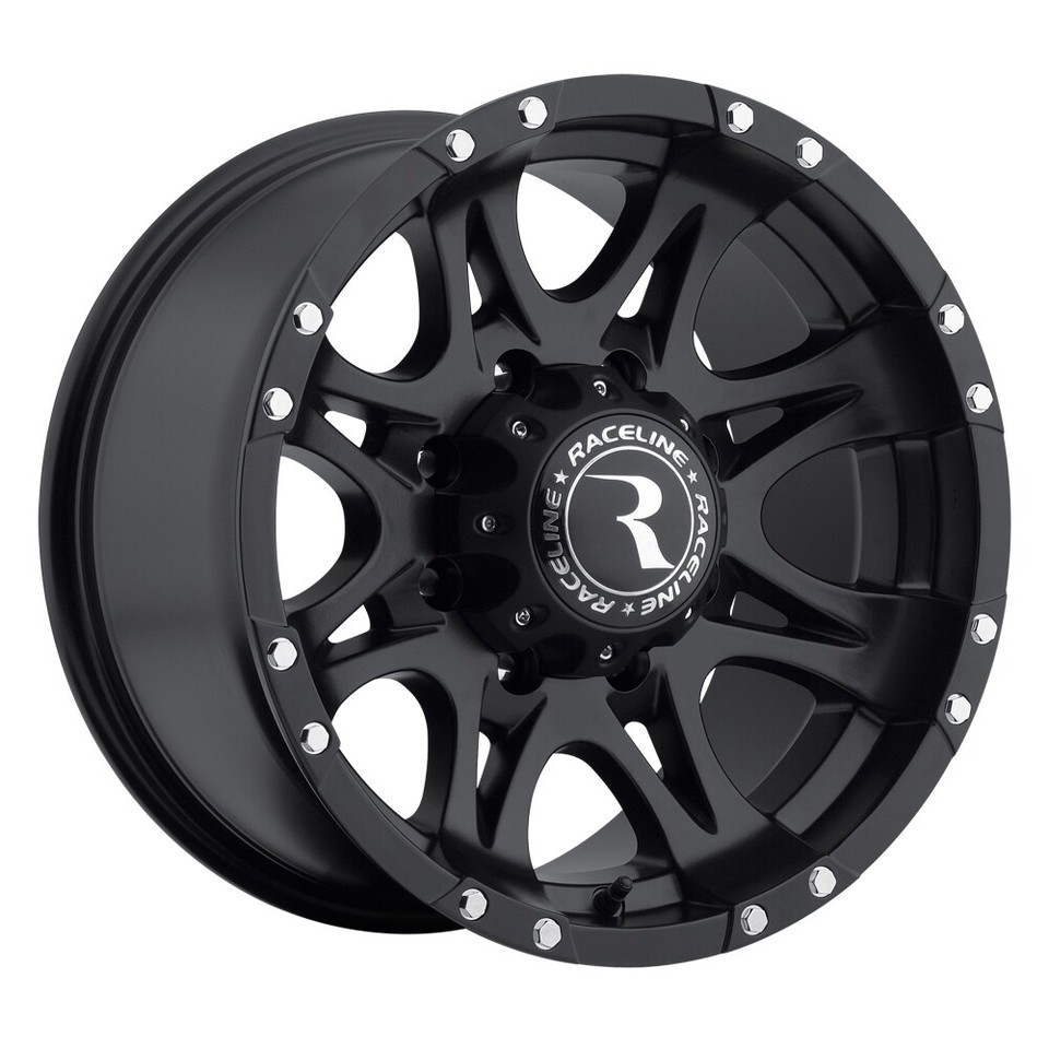 (1) 16x8 +0 Raceline 981 Raptor 5x114.3 Satin Black Wheel | eBay