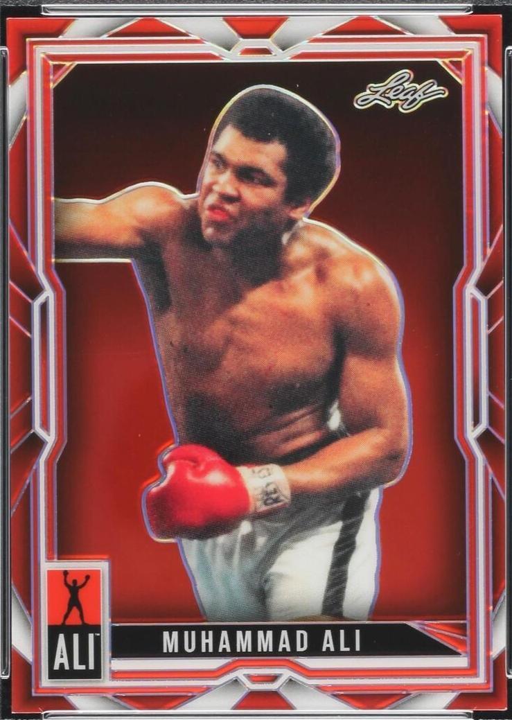 2024 Leaf Muhammad Ali Legacy Collection - Muhammad Ali #42 Red ...