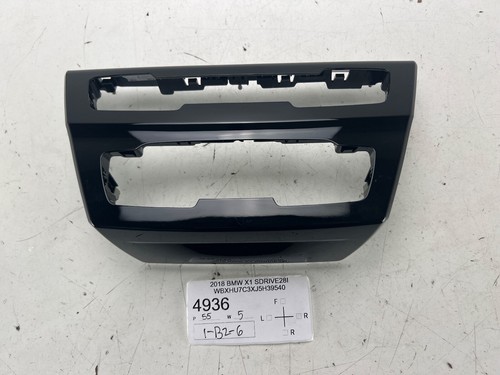 2016-2021 BMW X1 F48 DASH HVAC AC HEATER CLIMATE CONTROL SWITCH BEZEL ...