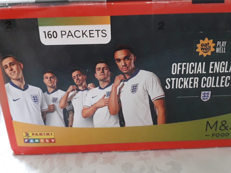 160 Packets Official England Sticker Collection Panini M & S NIB | eBay UK
