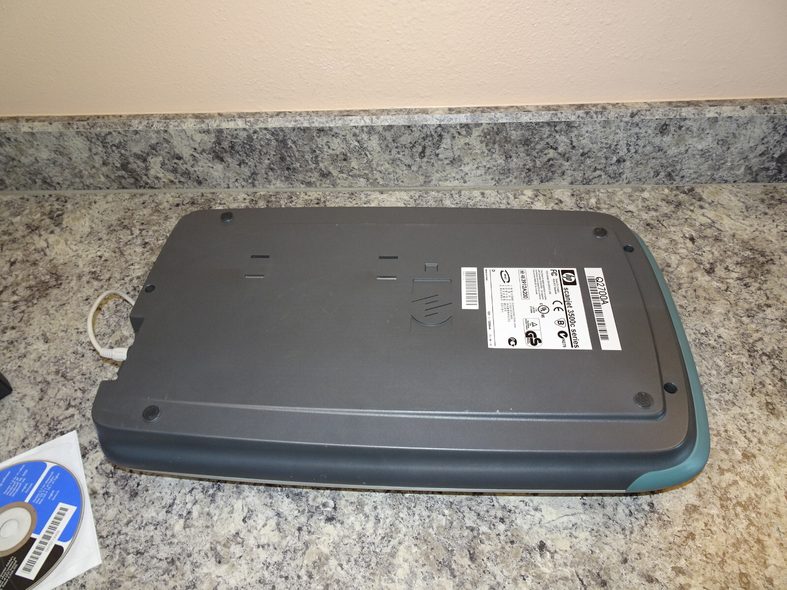 HP Scanjet 3570C Flatbed Scanner w/ POWER CABLE | eBay