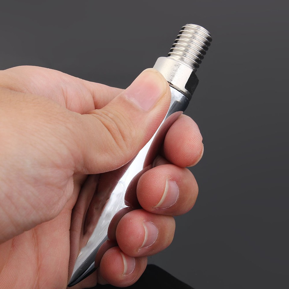 Stainless Steel Machine Handwheel M12 Thread Revolving Handle Grips New ...