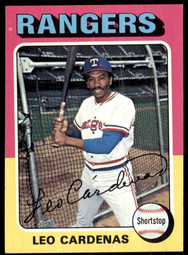 1975 Topps #518 Leo Cardenas Texas Rangers | eBay