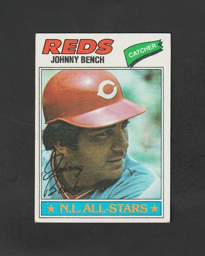 1977 Topps Johnny Bench #70 -- Reds GOAT HOF ~~ Nice Card | eBay