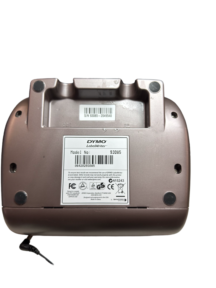 Dymo LabelWriter 93085 Twin Turbo Thermal Label Printer ac adapter usb ...
