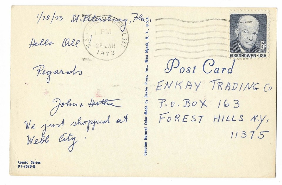 Vintage Sexy Woman Amusing Comic Postcard Artist Signed Tony Roy 1958 ...