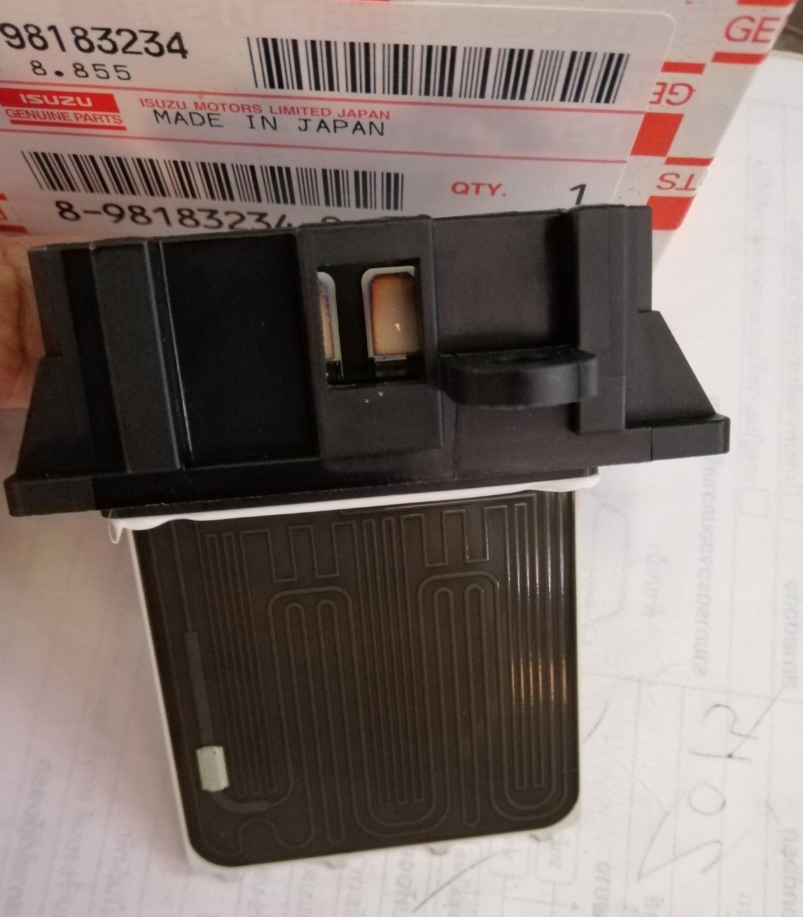 ISUZU BLOWER FAN MOTOR RESISTOR MODULE 2012-16 D-MAX PICK-UP NEW ...