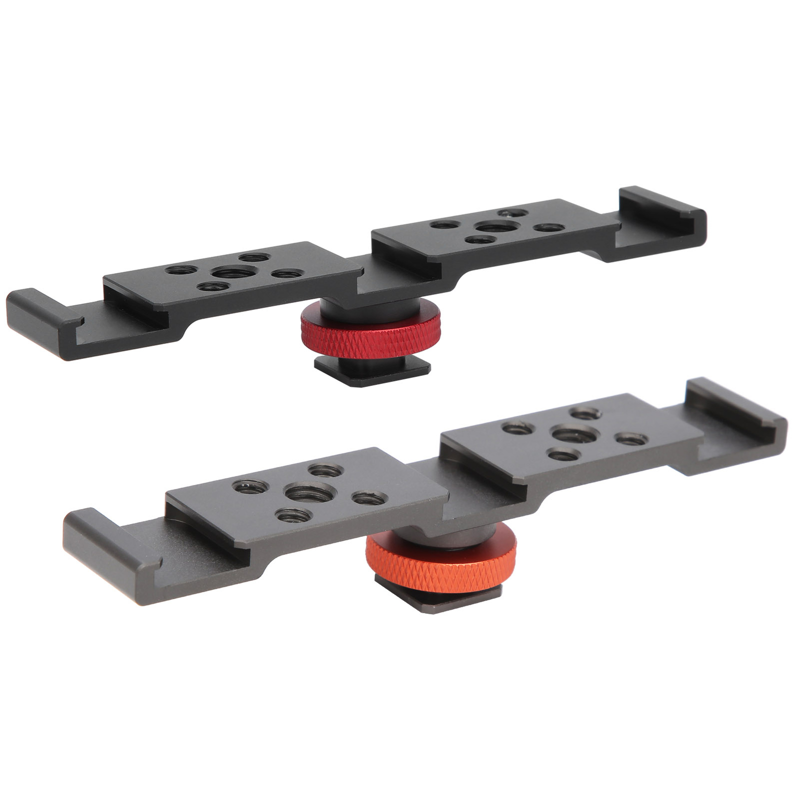 3 In 1 Hot Shoe Mount Adapter Extension Bar Bracket Stand For Camera ...