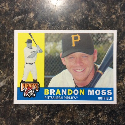 2009 Topps Heritage #113 Brandon Moss Pittsburgh Pirates | eBay