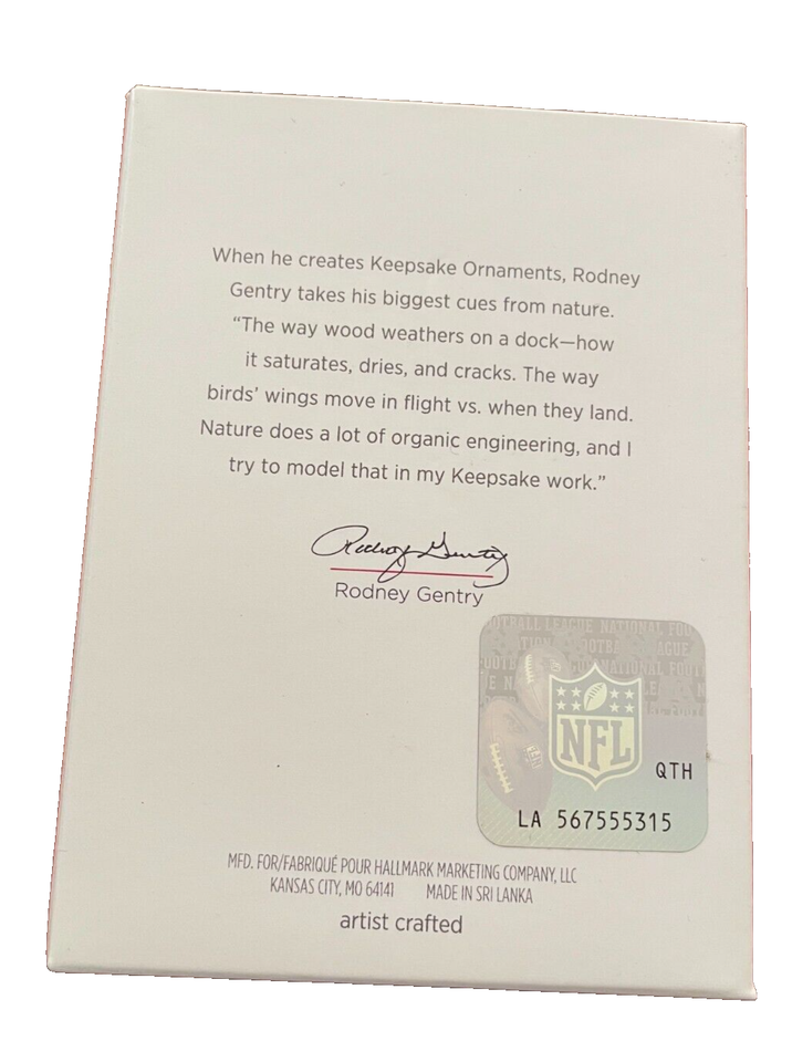 Hallmark NFL Philadelphia Eagles Football Jersey 2018 Christmas ...