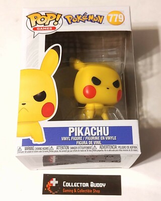 Pokemon Pikachu Funko Pop! Games 779 Attack Stance Pop Vinyl Figure ...
