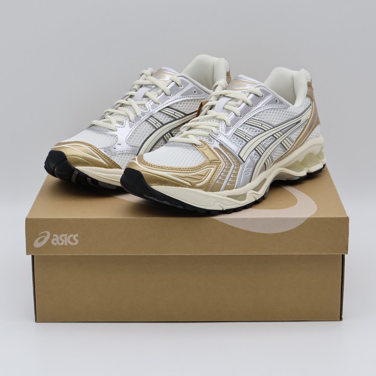 1203A537-104 Asics Gel-Kayano 14 White Cream Olympic Medals 1203A537-104 Asics Gel-Kayano 14 White Cream Olympic Medals