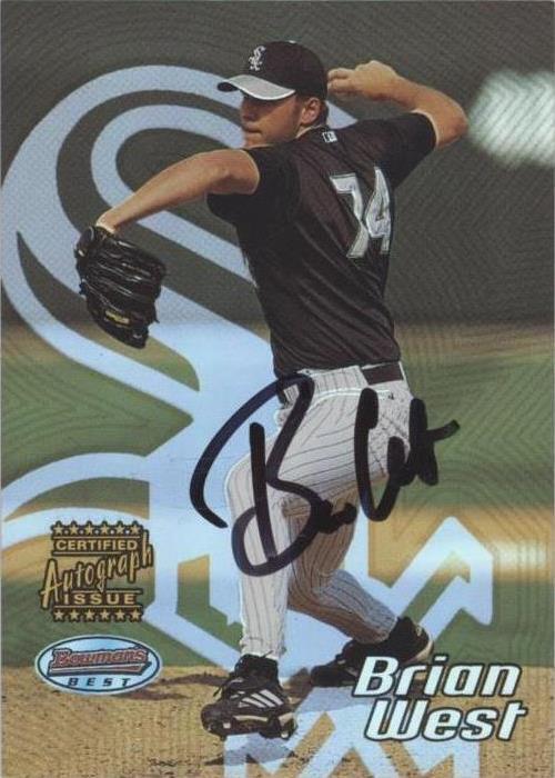 2002 Bowman's Best - Autograph Brian West #97 (AU, RC) for sale online ...