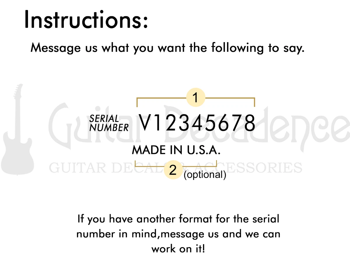 Makeup Instrument Serial Number | Saubhaya Makeup