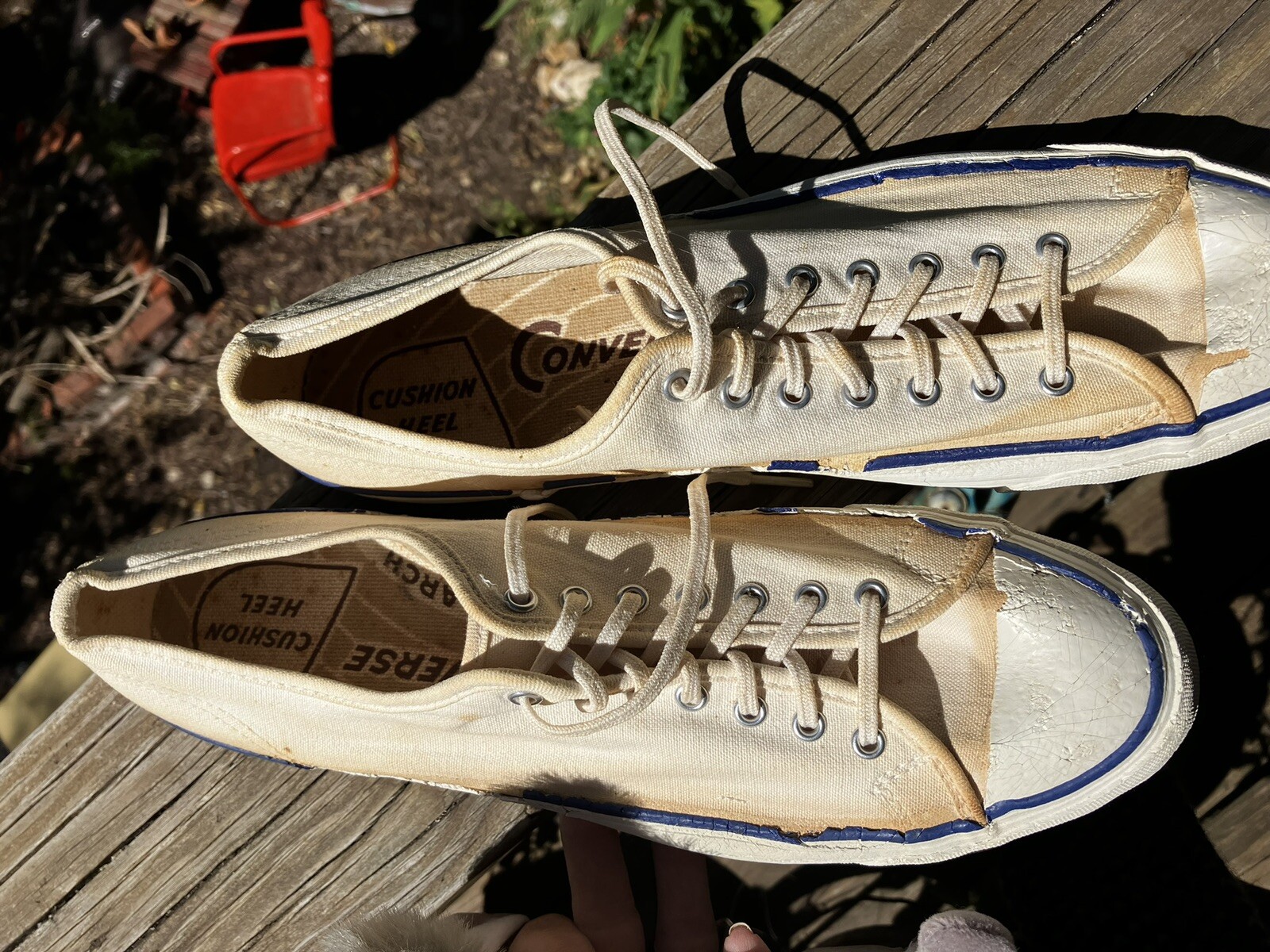 Vintage 1950s Converse All Star Chuck Taylor Blue Lab… - Gem