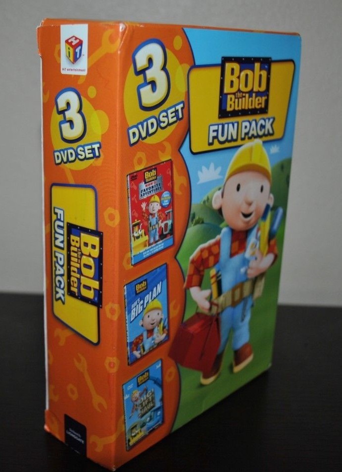BOB Builder Fun Pack 3 DVD Set | eBay