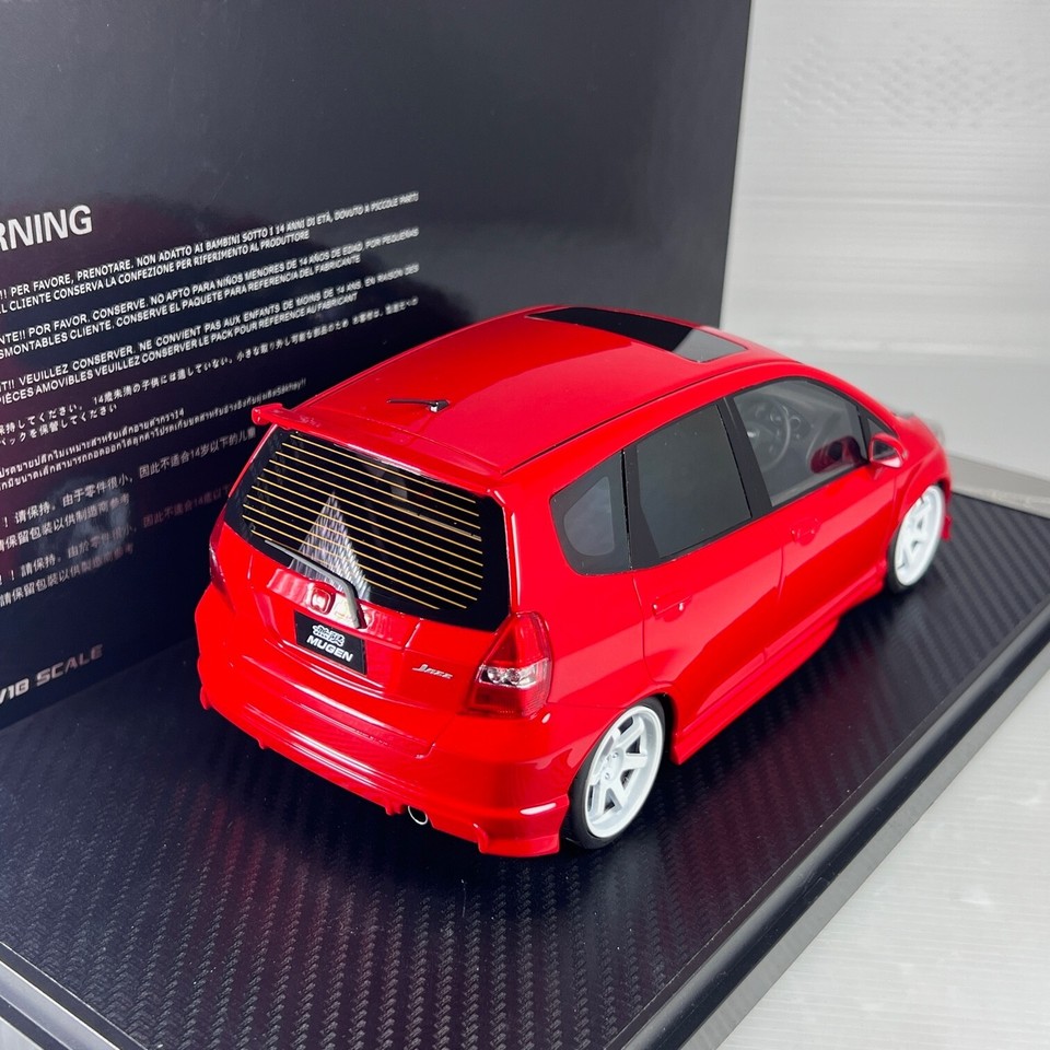 1/18 Stance Hunters Honda Fit / JAZZ Mugen Version Red Ltd #01/ 49 Pcs ...