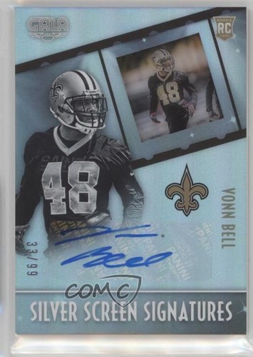 2016 Panini Gala Silver Screen Signatures /99 Vonn Bell #SSR-VB Rookie ...