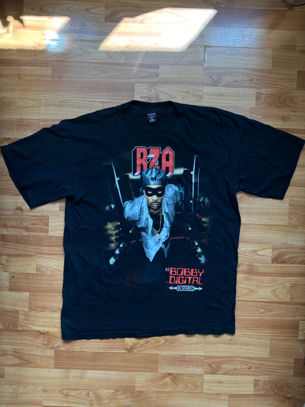 Vtg 1998 RZA Bobby Digital Promo Shirt XL Rap Wu Tang Clan Forever Wu ...