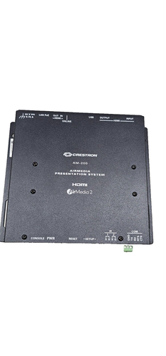 Crestron AM-200 AirMedia Presentation System - Tested, NO Cables/AC | eBay