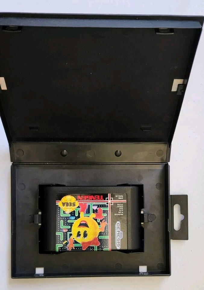 Ms. Pac-Man Case And Cartridge, no manual (Sega Genesis, 1991 ...
