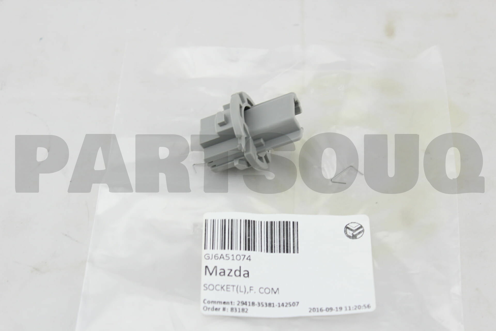 GJ6A51074 Genuine Mazda SOCKET,RR.COMB GJ6A-51-074 | eBay