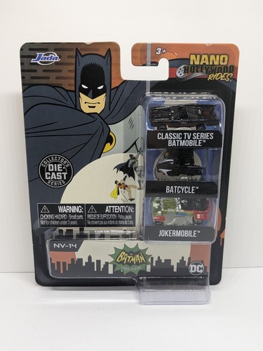 Batman Die - Cast Cars 1966 Retro TV Series - Hollywood Rides - Mini ...