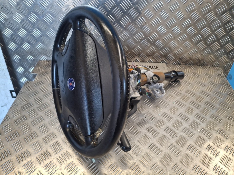 SAAB 9-3 MK1 STEERING COLUMN WHEEL INDICATOR WIPER STALKS AIRBAG SQUIB ...