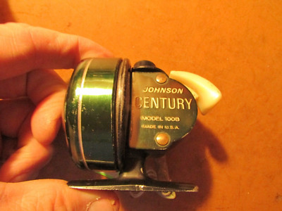 Vintage JOHNSON CENTURY Model 100B Spin-cast Fishing Reel | eBay