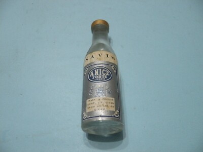 MIGNON LIQUORE ANICE FORTE SAVIS (30ML - GRADAZIONE 40°) OTTIMO VINTAGE ...